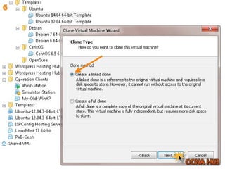 Create Linked Clone VPS from a Template Snapshot V1 - VMware Station Cloning | PDF | Computing ...