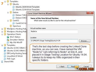 Create Linked Clone VPS from a Template Snapshot V1 - VMware Station Cloning | PDF | Computing ...