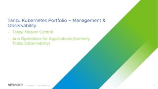 VMware Tanzu Portfolio Guide 2023 Shouheng Ting, Solution Engineer | PDF