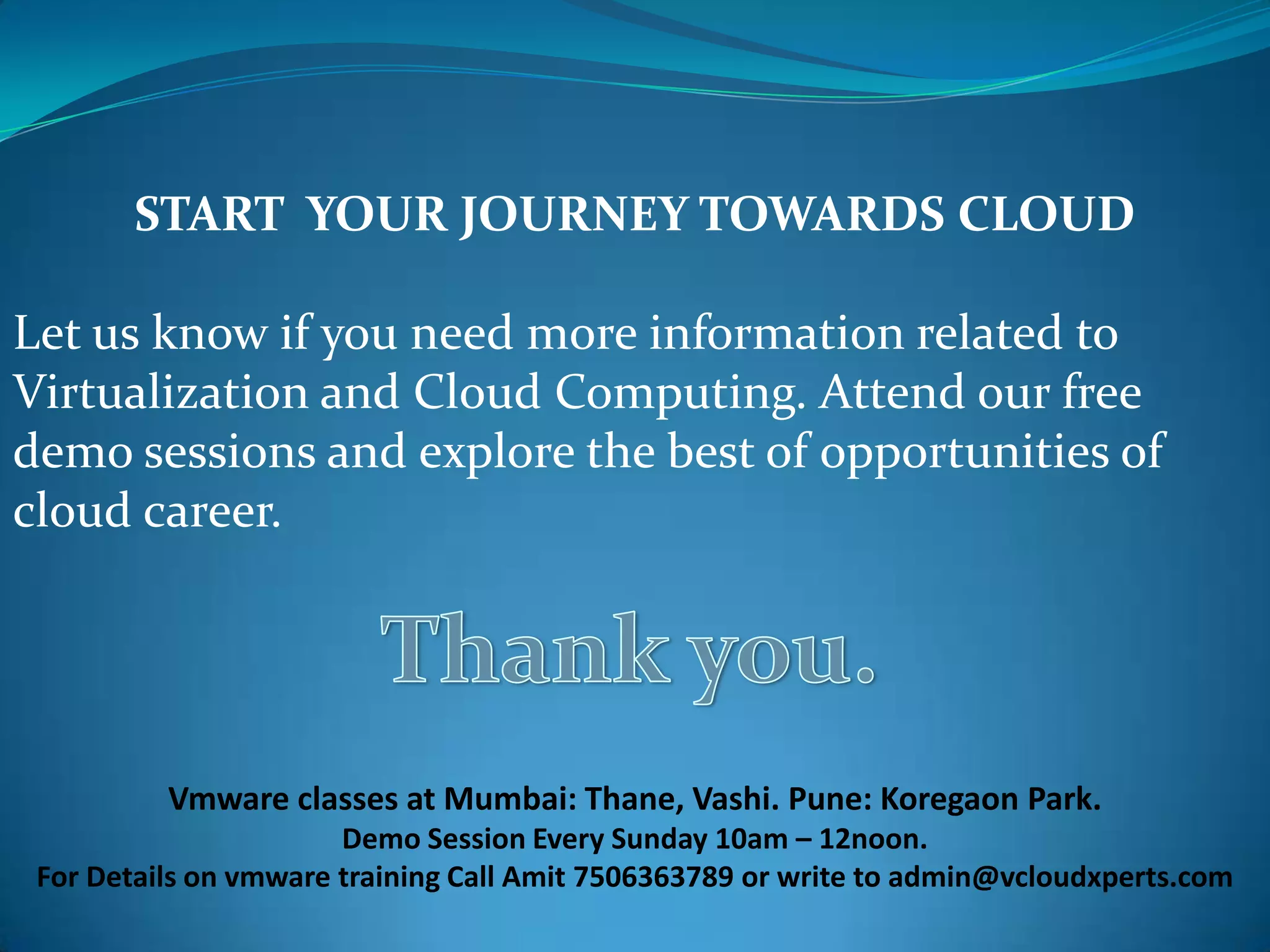 Vmware training presentation | PPTX