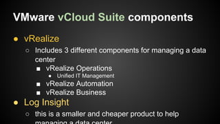 VMware vCloud and vRealize Operations | PDF