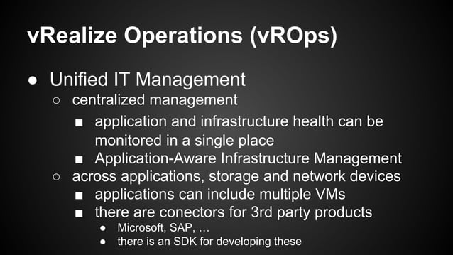 VMware vCloud and vRealize Operations | PDF | Cloud Computing | Internet