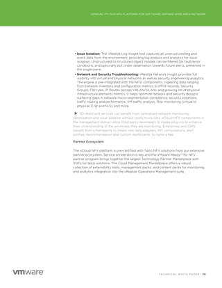 Vmware vcloud nfv sdwan | PDF