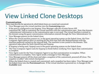 Vmware view overview | PPTX | Operating Systems | Computer Software and Applications