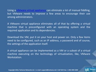 Vmware virtual appliances | PPTX