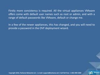 Vmware virtual appliances | PPT