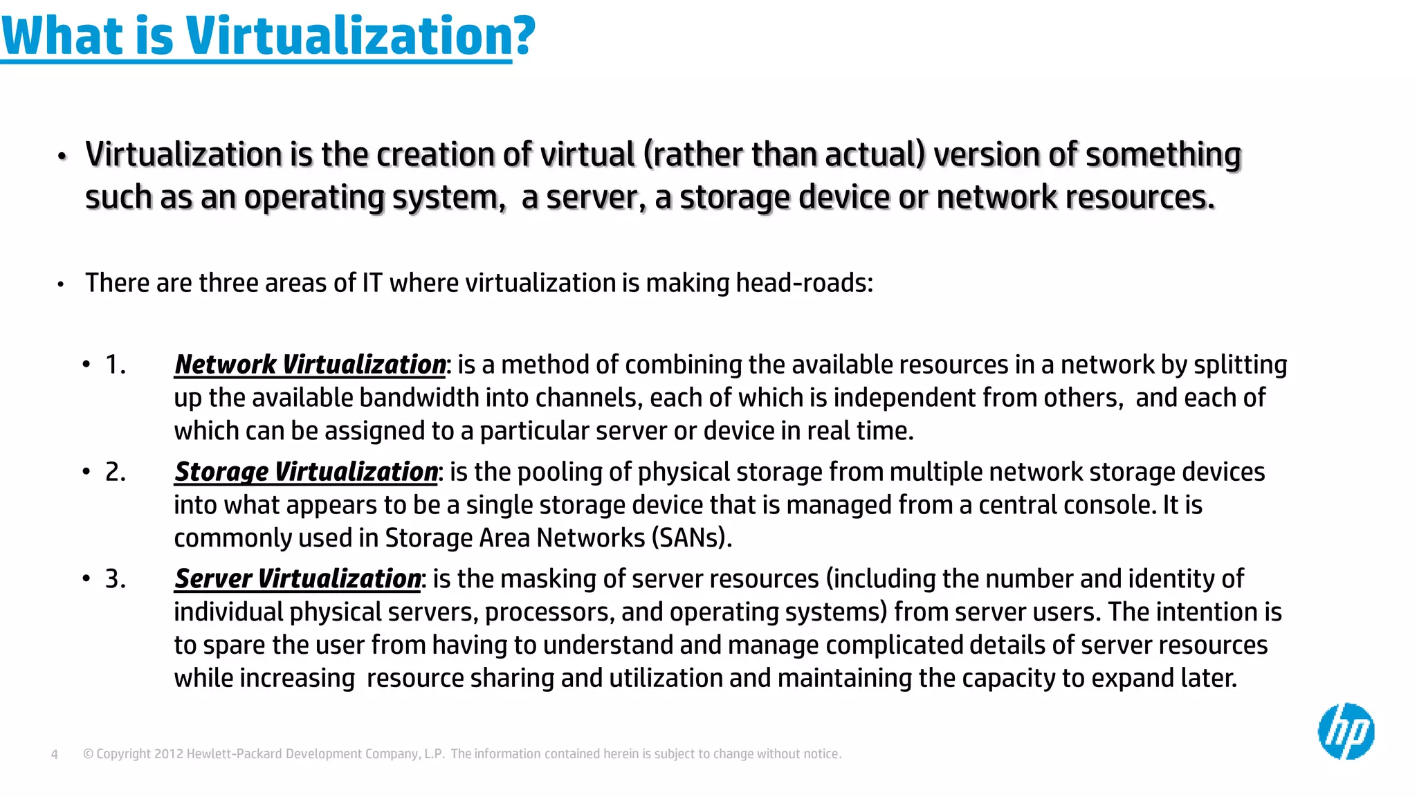 Vmware Virtualization Basics Part 1pptx Cloud Computing Internet
