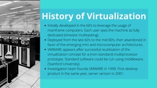 Vmware virtualization in data centers | PDF