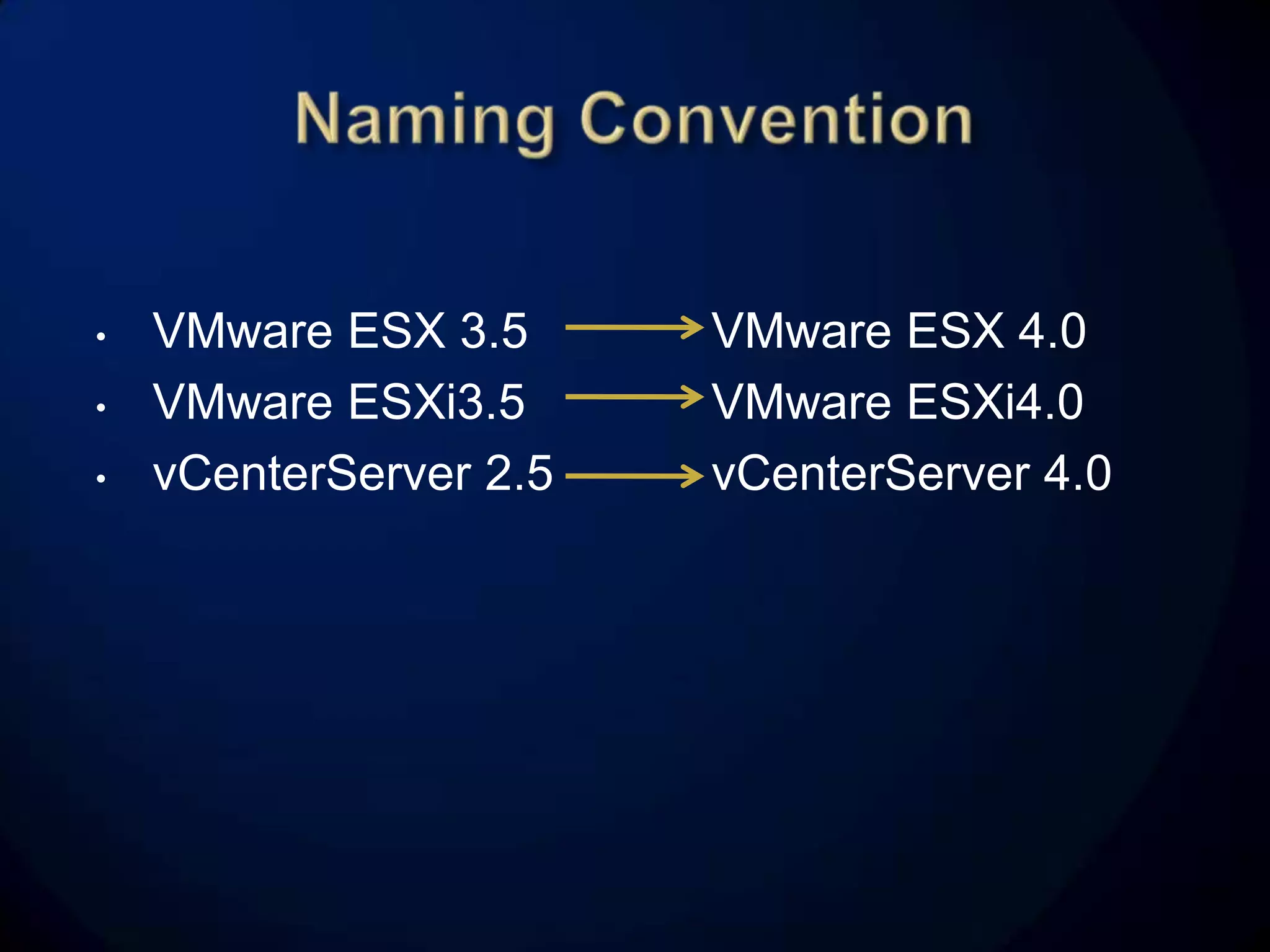 VMware vSphere | PPTX | Computer Software and Applications | Computing
