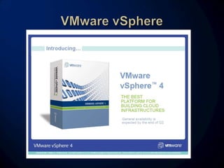 VMware vSphere | PPTX | Computer Software and Applications | Computing