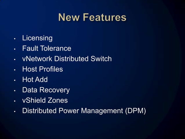 Vmware Vsphere Pptx Computer Software And Applications Computing