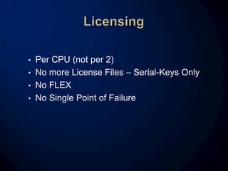 VMware vSphere | PPTX | Computer Software and Applications | Computing