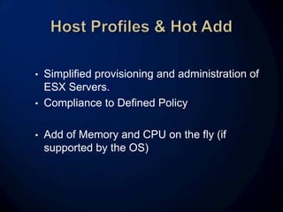 VMware vSphere | PPTX | Computer Software and Applications | Computing