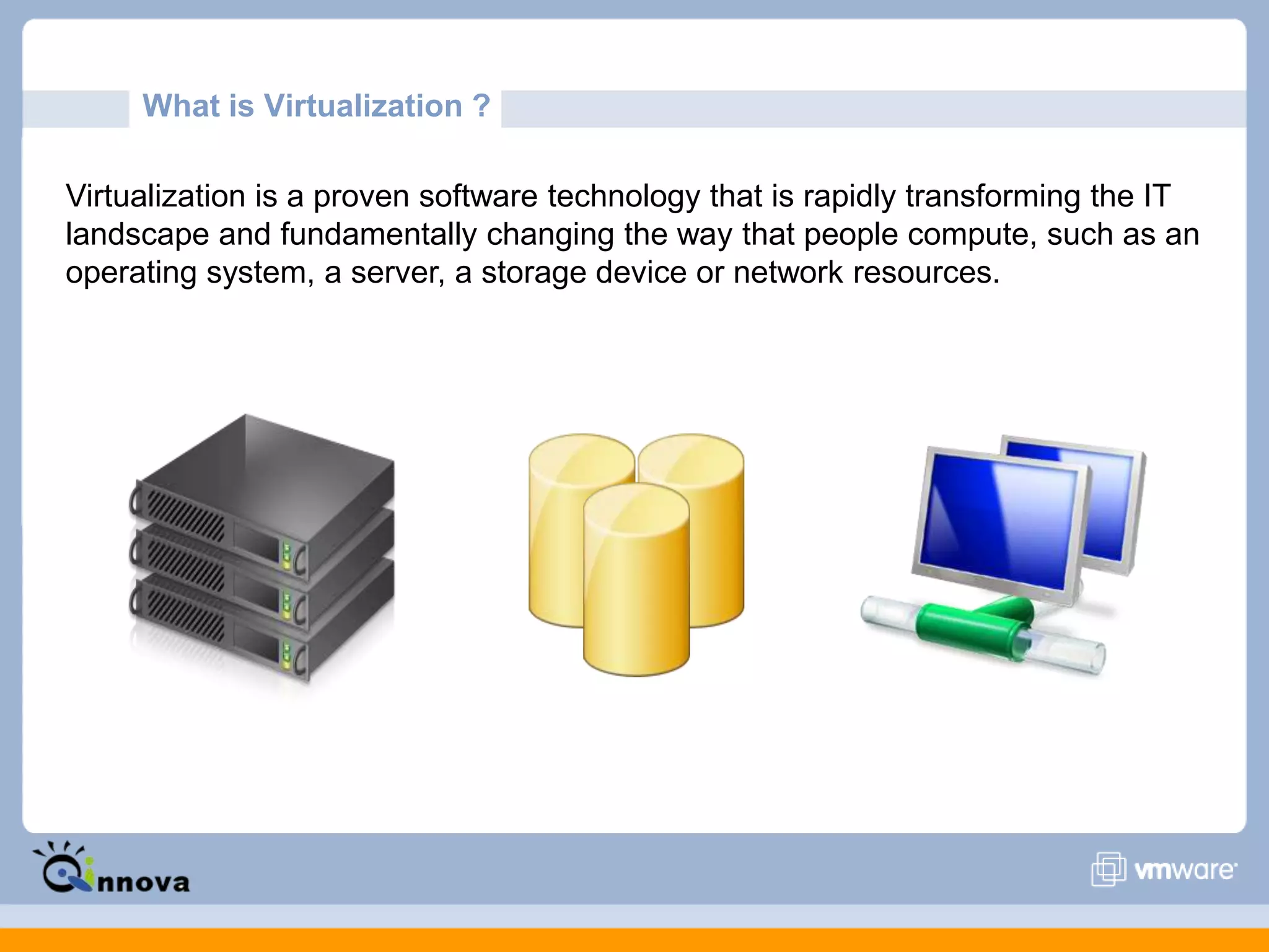 VMware vSphere technical presentation | PPTX
