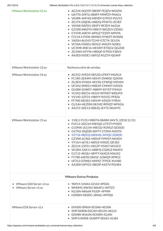 V mware workstation pro 4,5,6,7,8,9,10,11,12,14,15 universal license ...