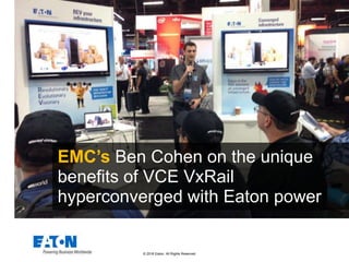 VMworld 2016 recap from the Eaton booth | PPTX