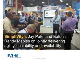 VMworld 2016 recap from the Eaton booth | PPTX