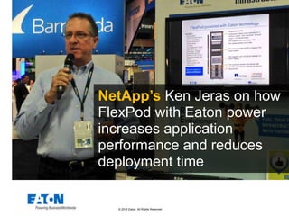 VMworld 2016 recap from the Eaton booth | PPTX