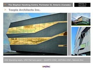 Best Certified Buildings Project by Vmzinc | PPT