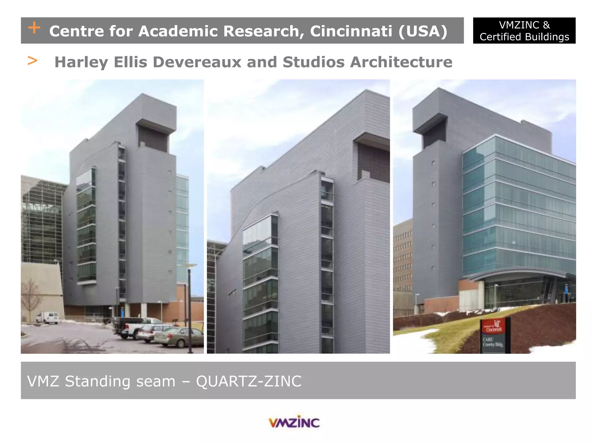 VMZINC and Certified Projects | PPT