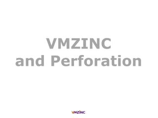 Top Vmzinc Perforation Projects Worldwide | PDF