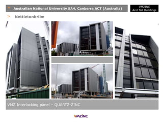 VMZINC and Tall buildings | PPTX