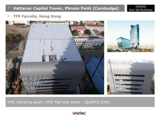 VMZINC and Tall buildings | PPTX