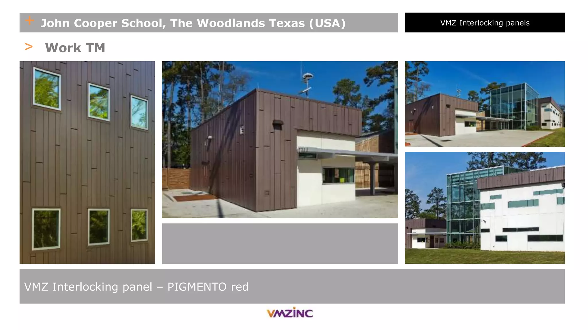 VMZINC Interlocking panels | PPTX