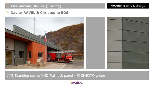 VMZINC Military buildings | PPT