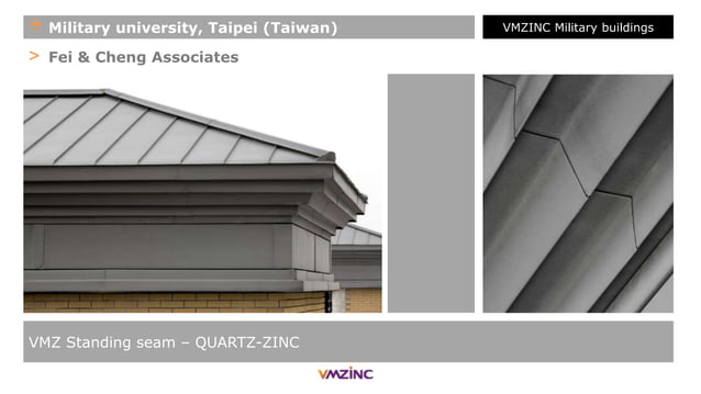 VMZINC Military buildings | PPT