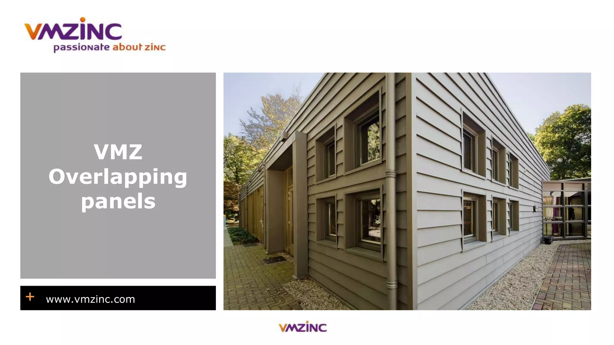 VMZINC Overlapping panels | PPT