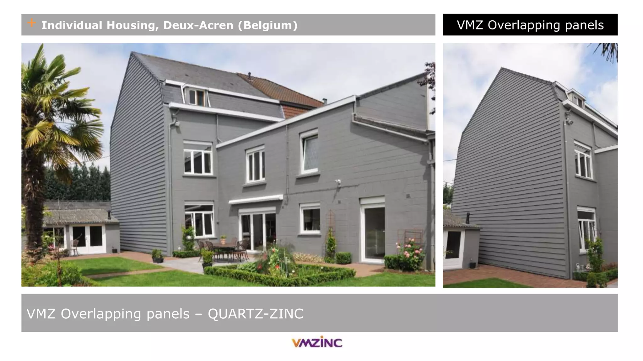 VMZINC Overlapping panels | PPT