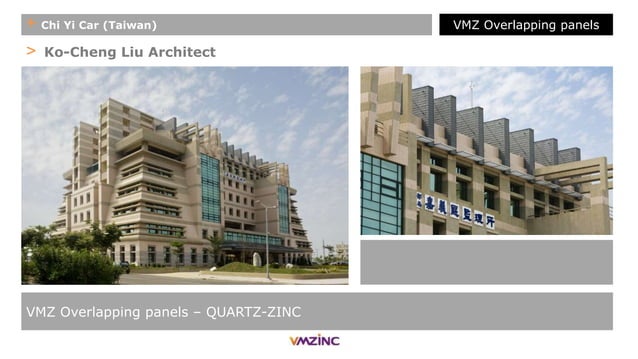 VMZINC Overlapping panels | PPT
