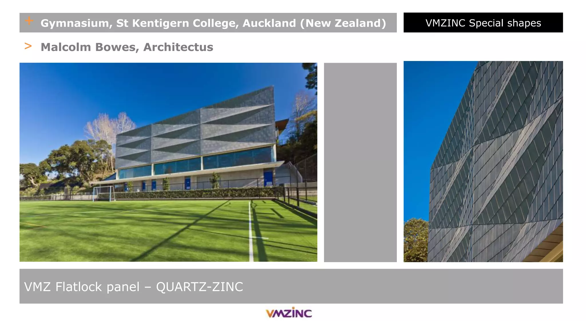 VMZINC Special shapes | PPT