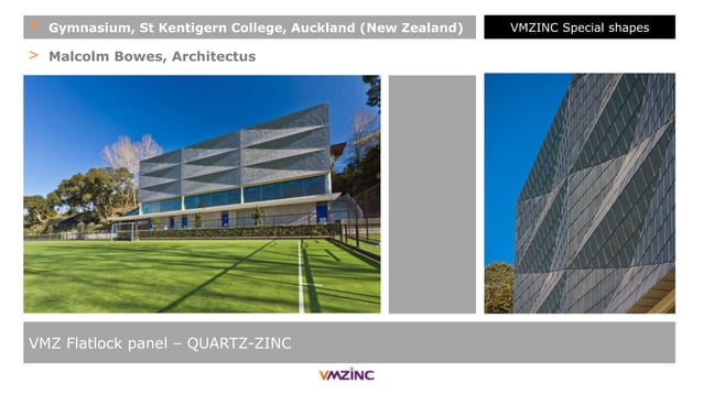 VMZINC Special shapes | PPT