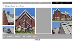VMZINC Standing seam roofing | PPTX