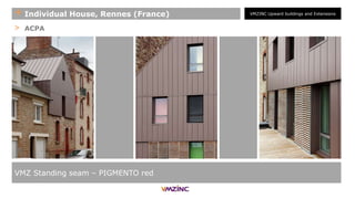 VMZINC Upward buildings and extensions | PPT