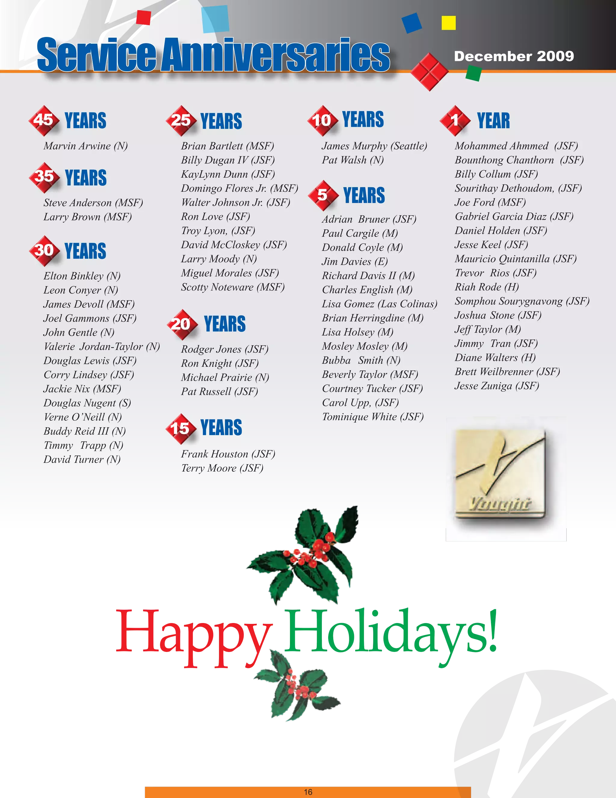 Vought News Year End Special Edition | PDF