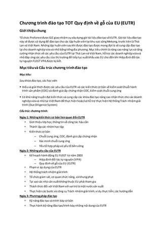 Vn agenda eutr_training | DOCX