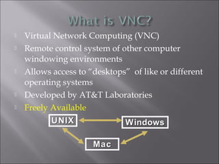 Virtual networking computing | PPT