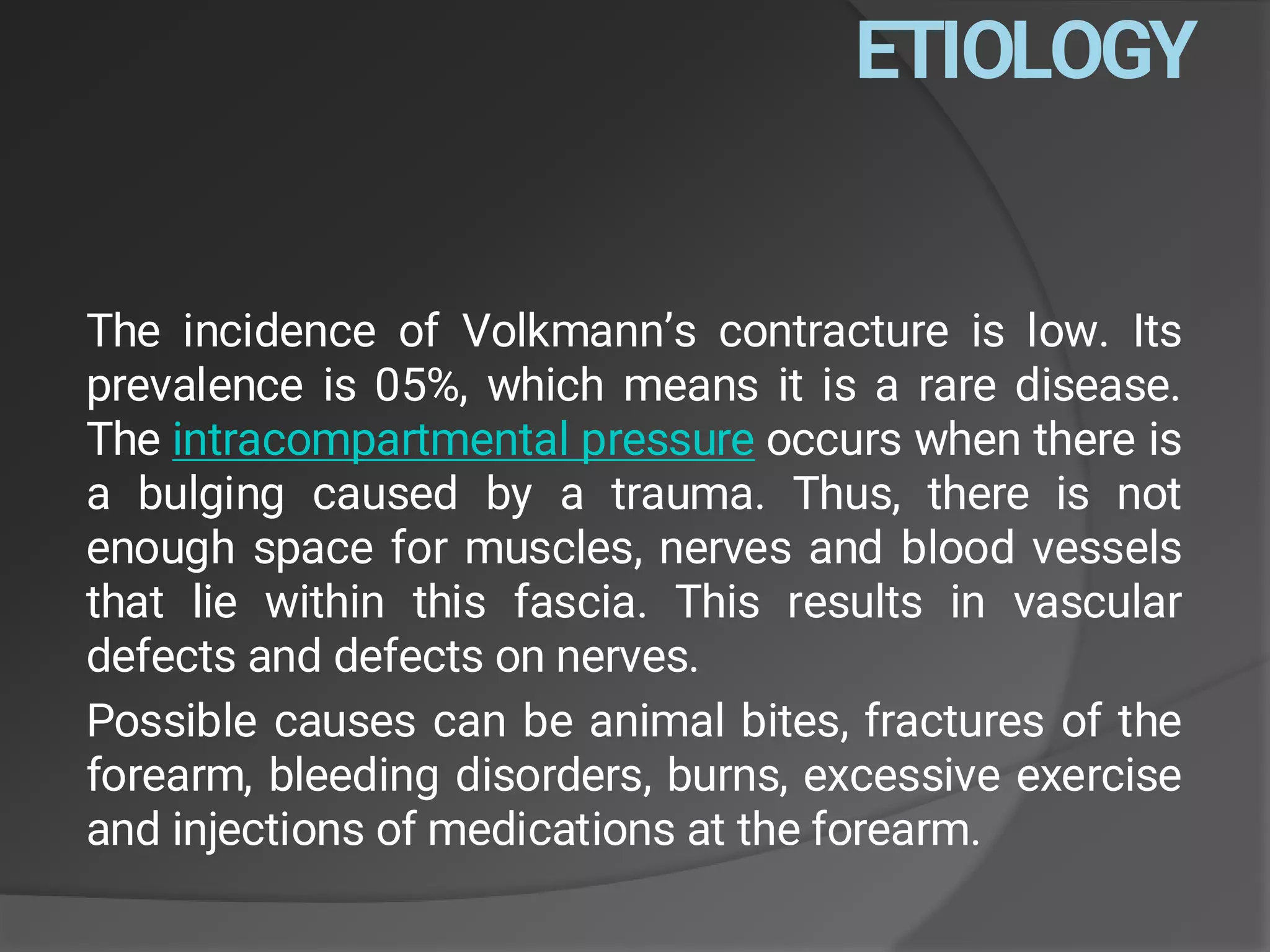 Volkman ischamic contracture | PDF