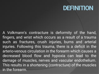 Volkman ischamic contracture | PDF