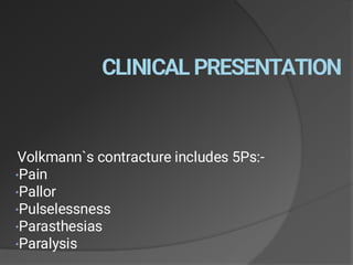 Volkman ischamic contracture | PDF
