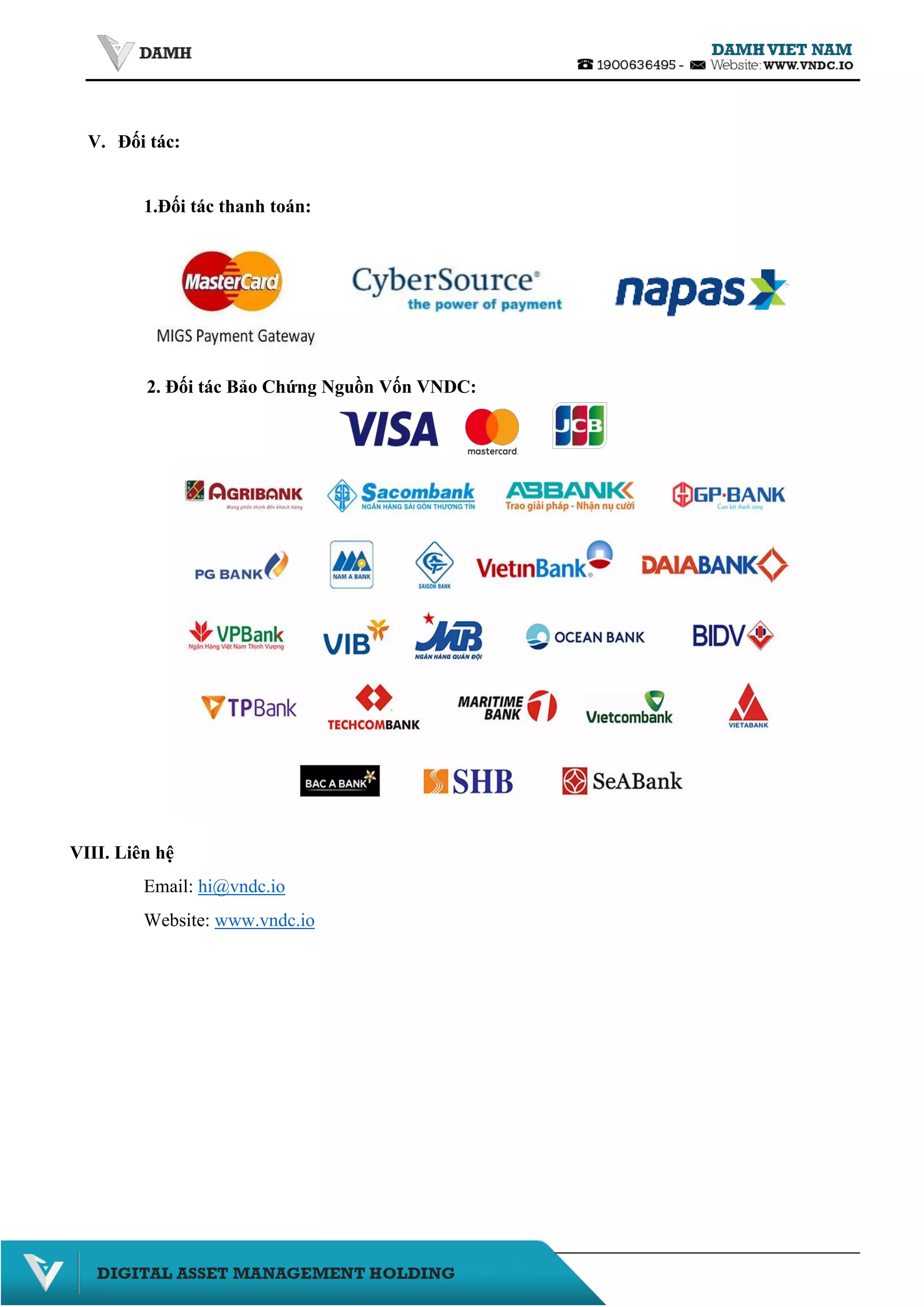 VNDC WHITEPAPER | PDF