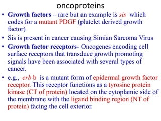 oncogene as a transcription activator | PPTX