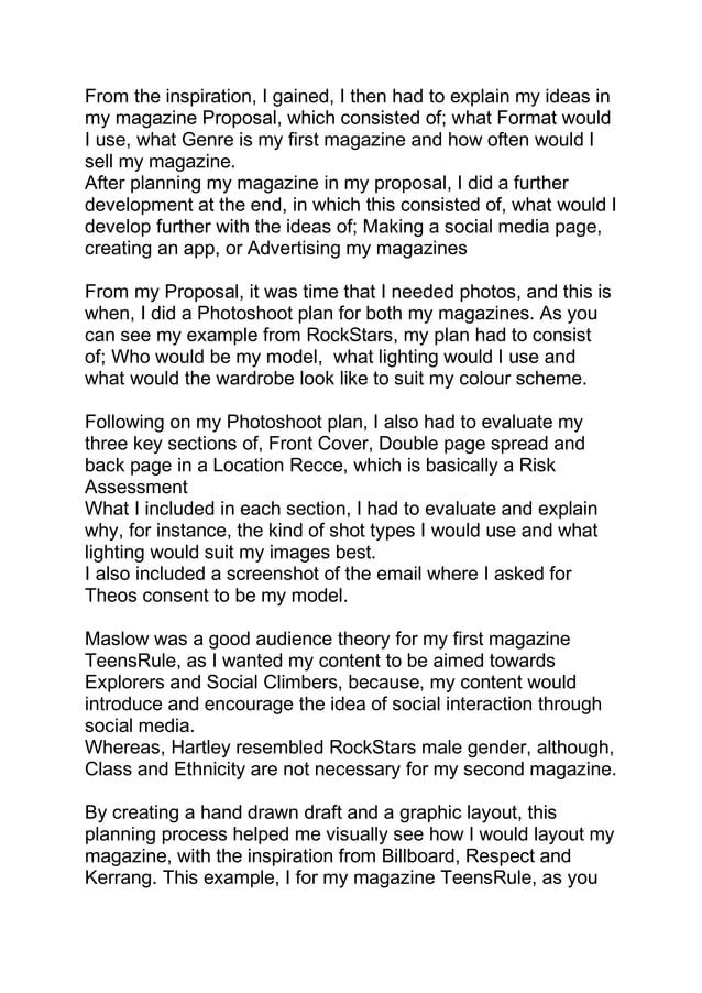 Unit 13: Pitch Script | PDF