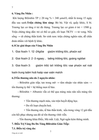 Vàng da sơ sinh | DOC