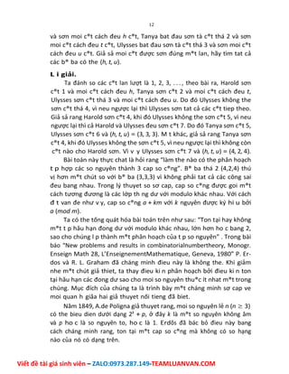 Về Định Lý Van Der Waerden, Số Ramsey Và Tập Đơn Sắc.docx