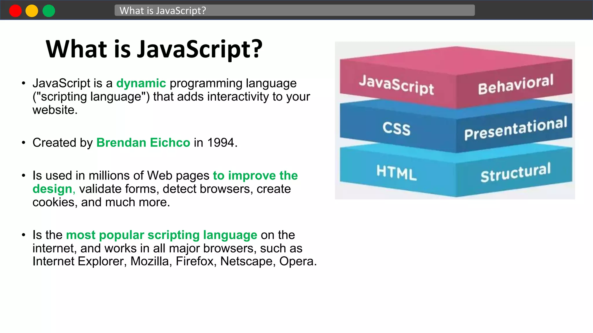 Javascript libraries | PPT