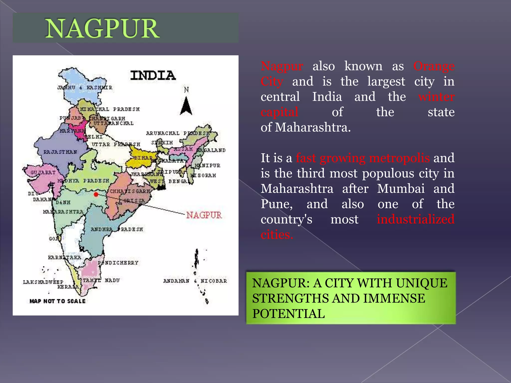 Master Plan review of Nagpur by VNIT Nagpur | PPSX